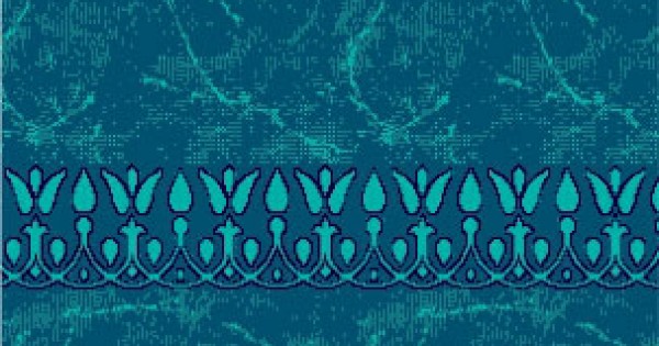 Albiser K 125 Turkuaz cami halısı modeli